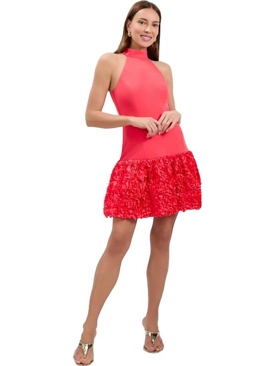 TRINA TURK Trina Turk Tibaldi 3D Floral Mini Dress
